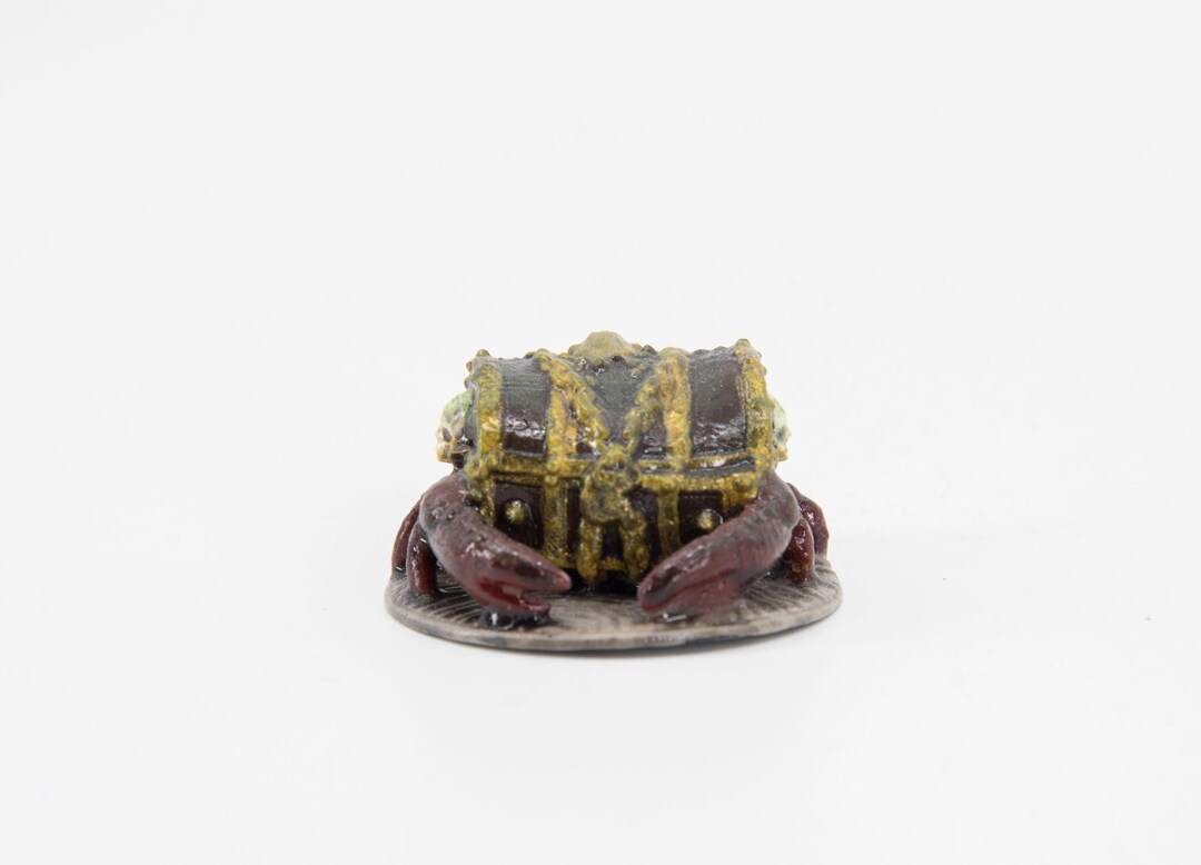 Treasure Chest Crab Mimic | Hand Painted Miniature for Dungeons ...