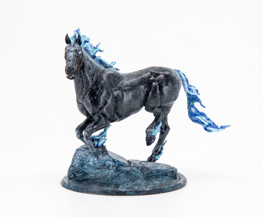 Celestial Nightmare Steed Hand Painted Miniature for Dungeons and ...