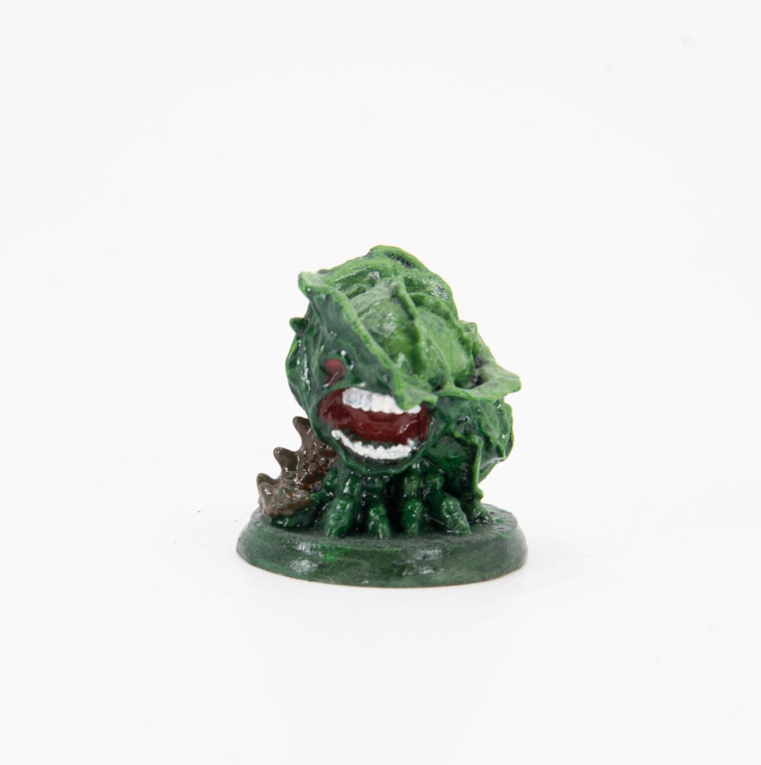 Possessed Evil Cabbage Hand Painted Miniature for Dungeons & Dragons ...