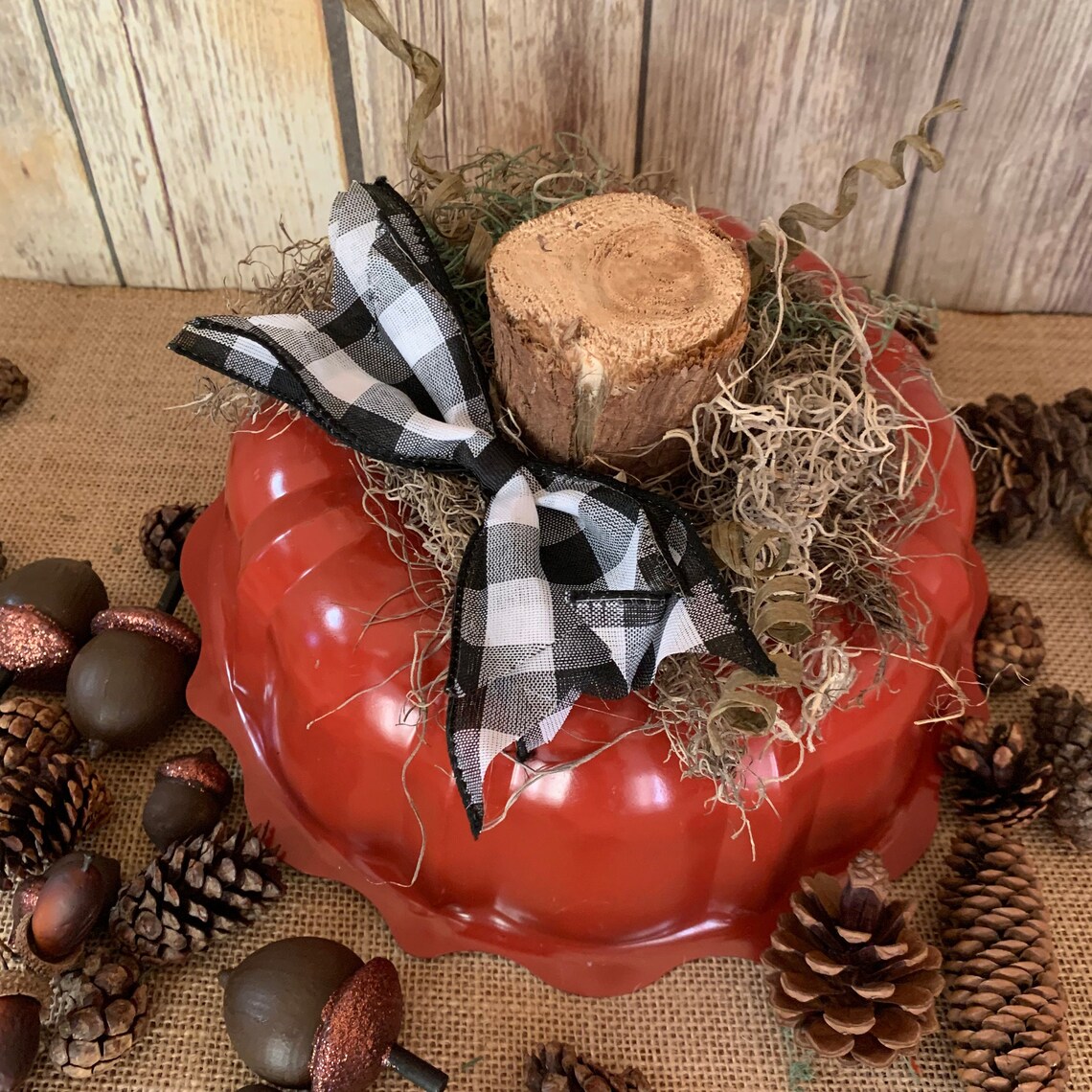 Bundt Pan Pumpkins Fall Tablescape Thanksgiving Centerpiece - Etsy