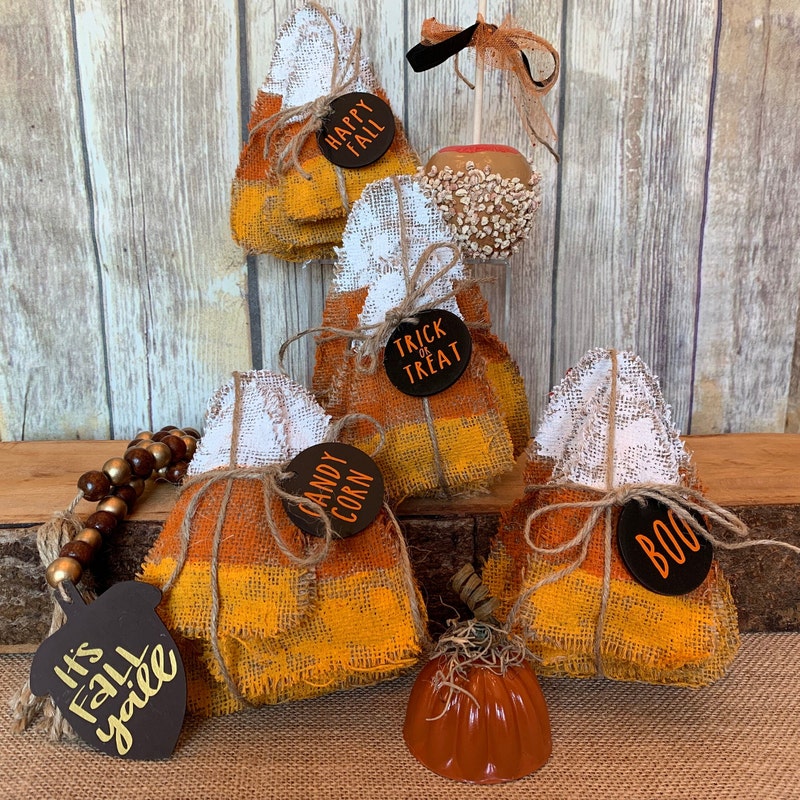 Halloween Candy Corn - Etsy
