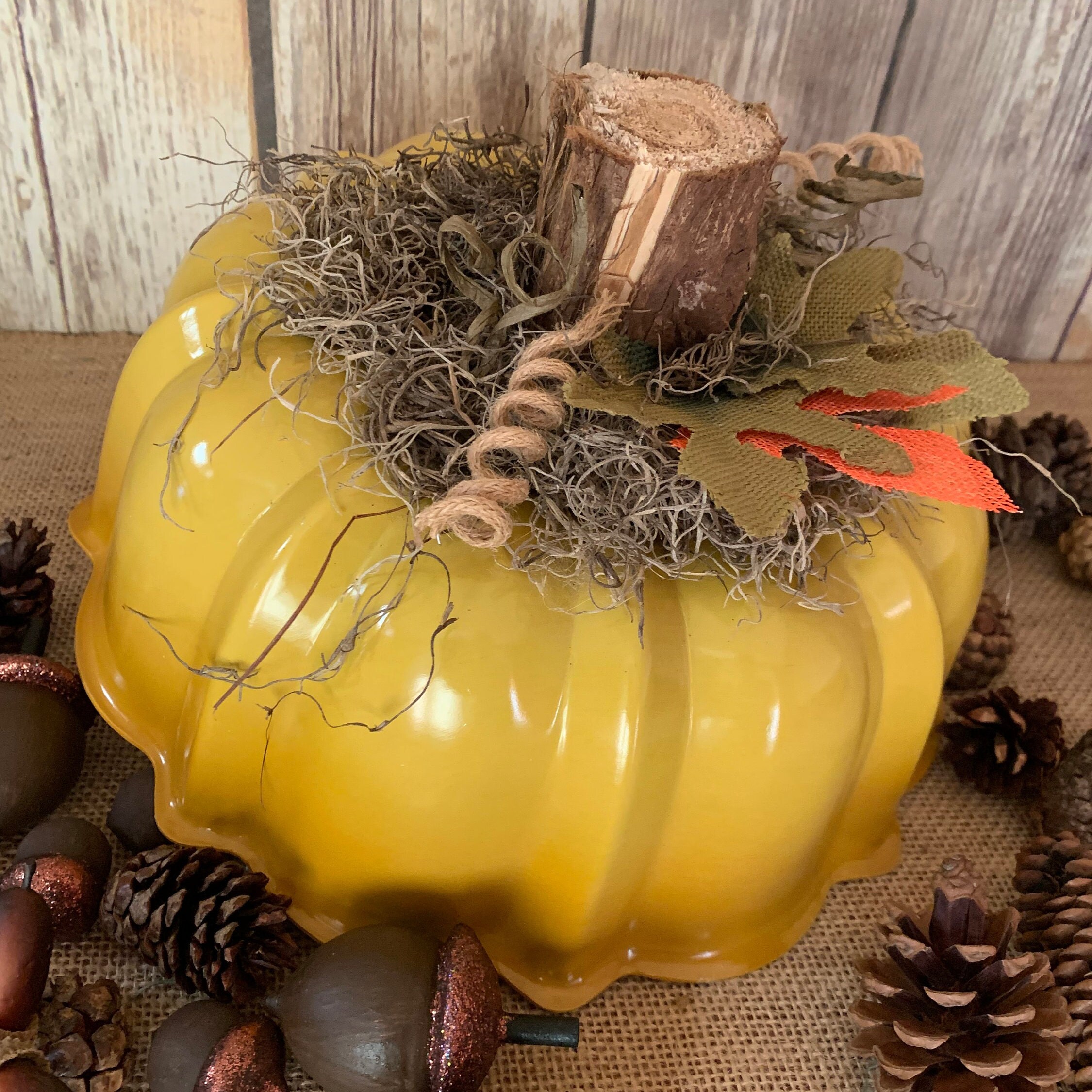 Bundt Pan Pumpkins Fall Tablescape Thanksgiving Centerpiece - Etsy
