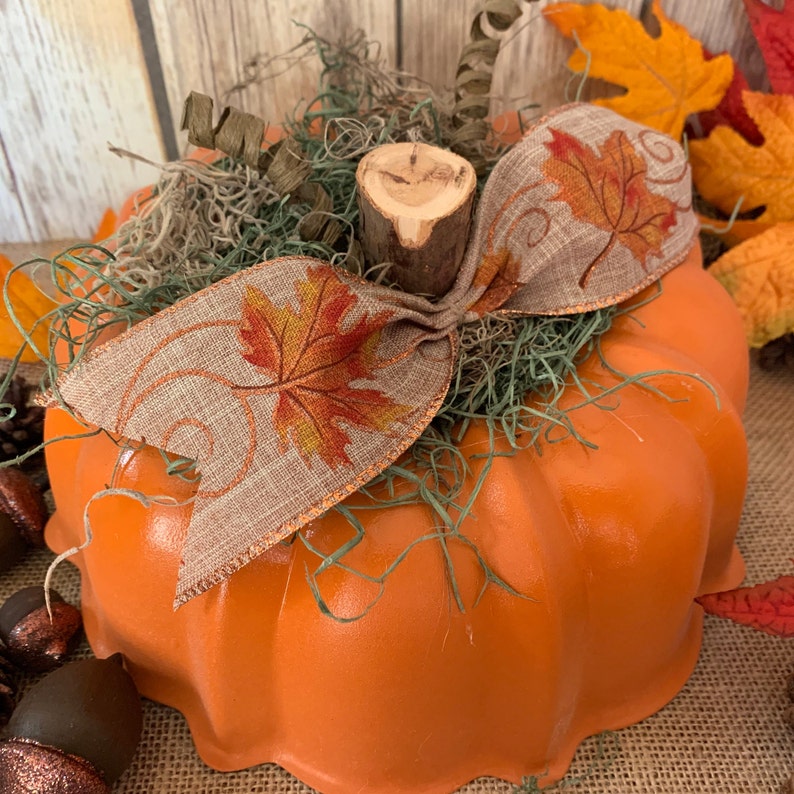 Bundt Pan Pumpkins Fall Tablescape Thanksgiving Centerpiece - Etsy