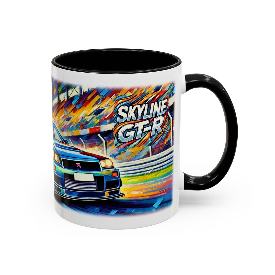 Nissan Skyline GT-R Accent Coffee Mug (11, 15oz) - Etsy