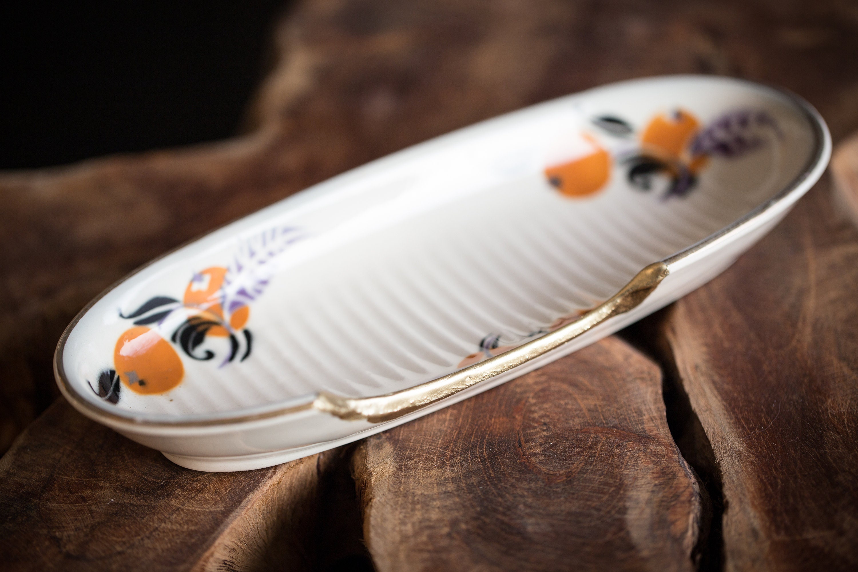 Kintsugi Soap Dish Antique French Toothbrush Holder Art Deco - Etsy