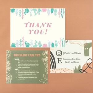 Thank You Succulent Gift Box With Ceramic Plant Mug. Thank You Gift ...