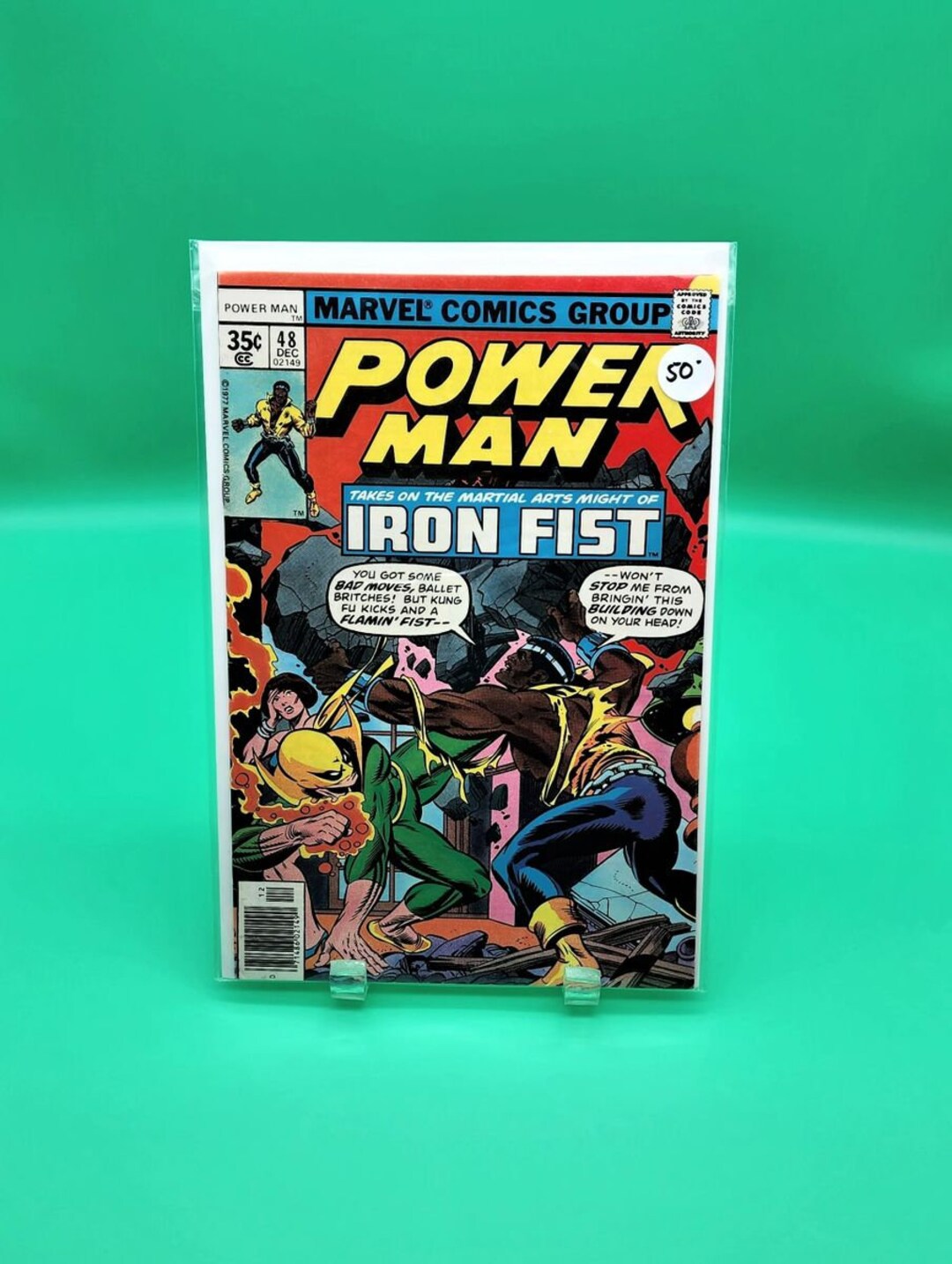 Power Man #48 Marvel Power Man and Iron Fist Join Together - Etsy