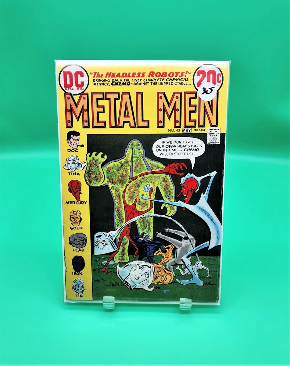 Metal Men Iron Dc Comics