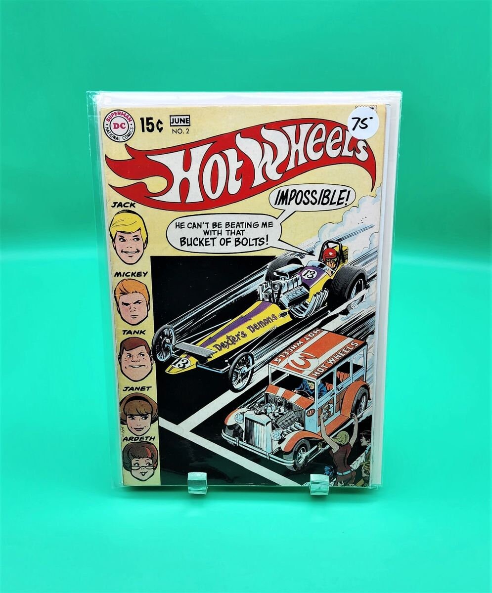 Hot Wheels Comic Set 1-6 Whole Set With Neal Adams Artwork - Etsy