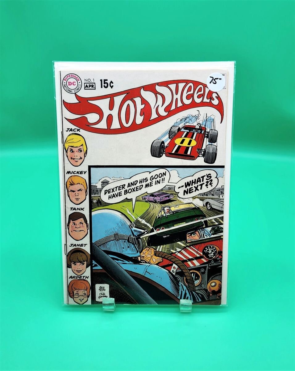 Hot Wheels Comic Set 1-6 Whole Set With Neal Adams Artwork - Etsy