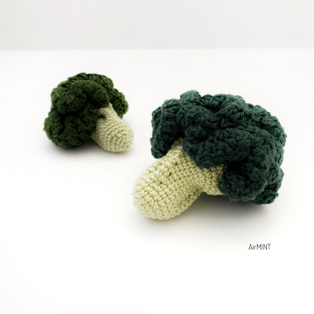 Broccoli Stuffed Vegetables Play Food Toddler Prentend - Etsy