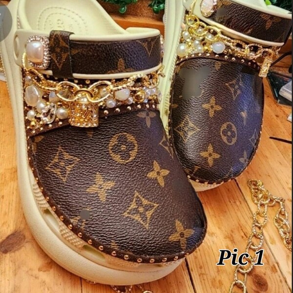 Louis Vuitton Charm Croc - Etsy