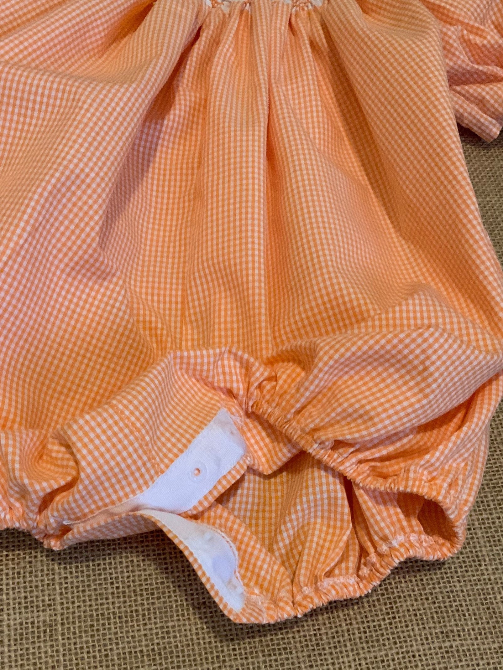 Custom Hand Smocked Gameday Bubble, Jon Jon, Game Day Dress, Overalls ...