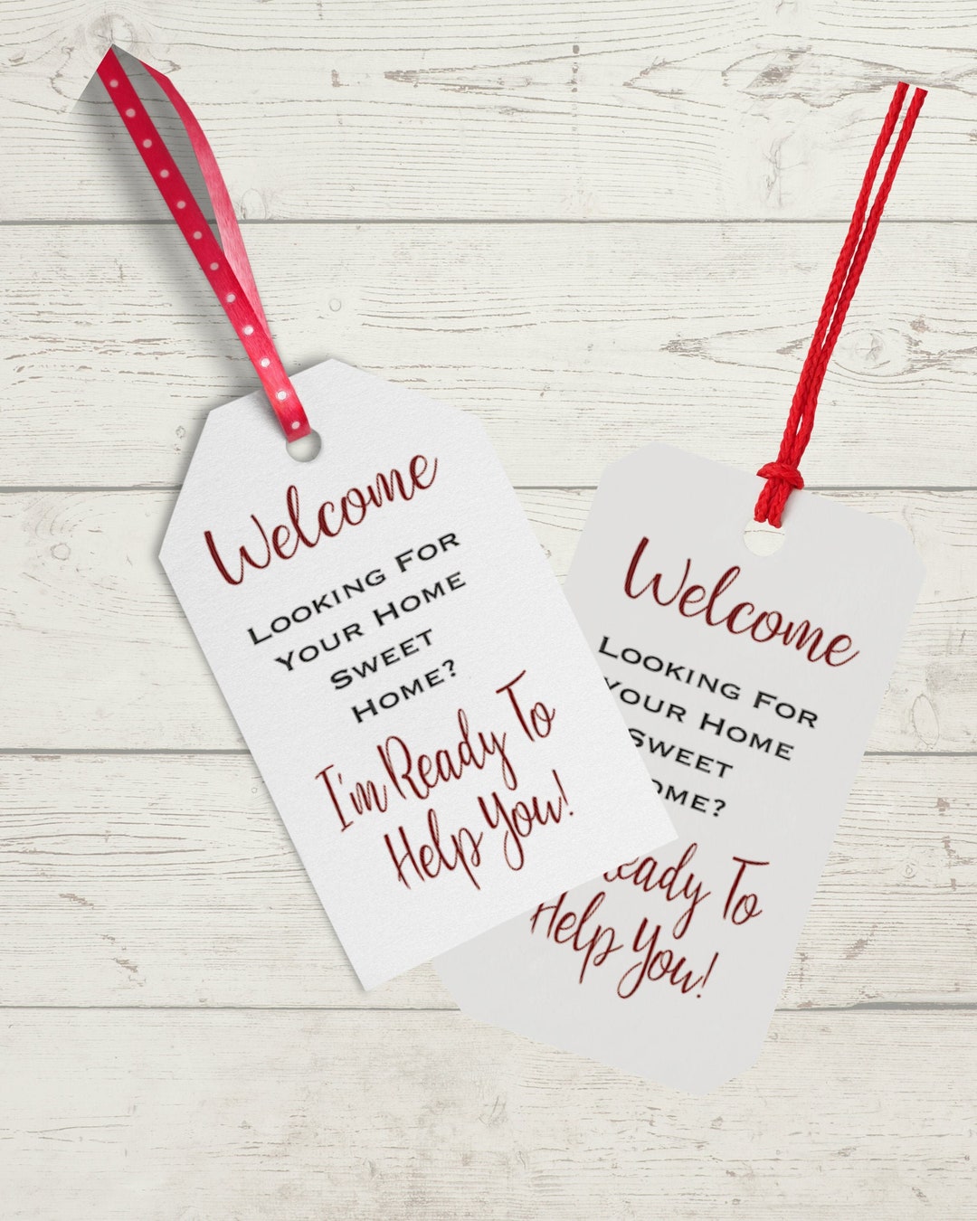 Realtor Open House Tags: Marketing Welcome Sign (PDF, PSD, JPEG) - Etsy