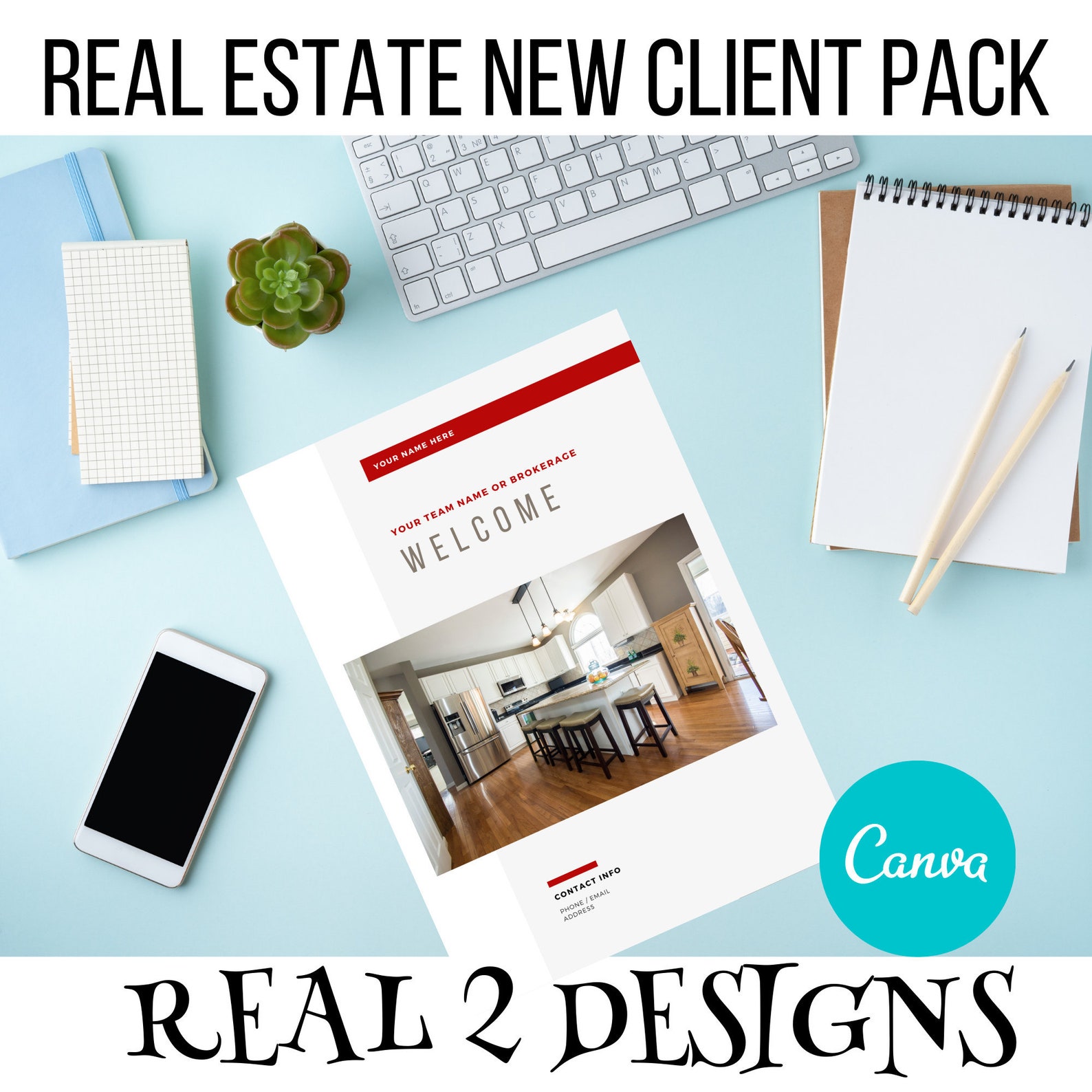 Real Estate Agent New Client Guide Real Estate Template Real Estate ...