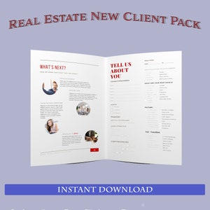 Real Estate Agent New Client Guide Real Estate Template Real Estate ...