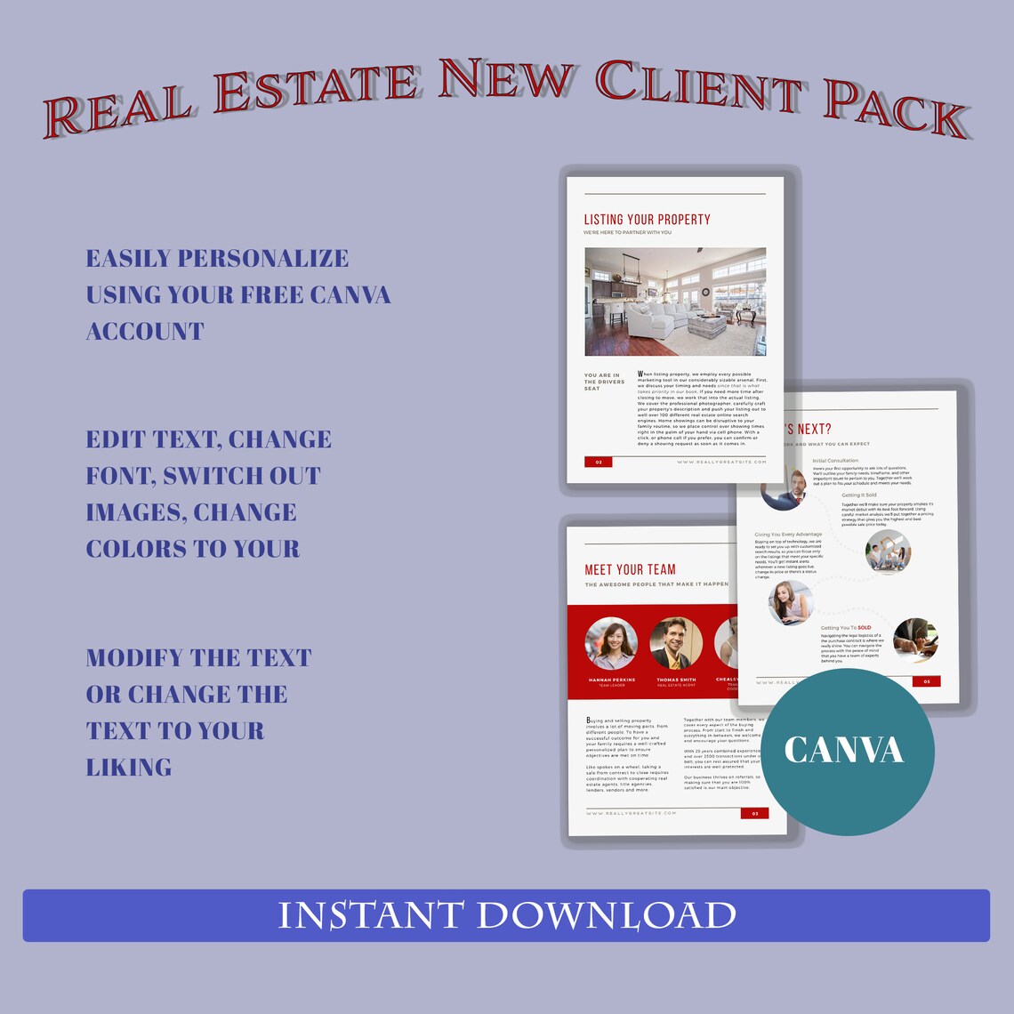 Real Estate Agent New Client Guide Real Estate Template Real Estate ...