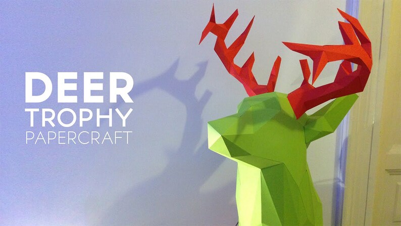 Deer Model , Deer 3d Model , Origami Deer , Deer Paper ,deer Low Poly ...