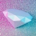Papercraft Diamonds ,low Poly, Papercraft, PDF Template, Polygonal ...