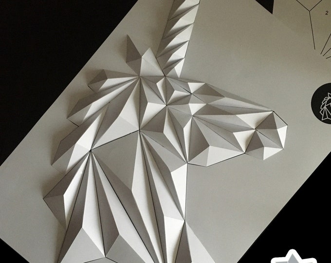 Pegasus Papercraft, 3D Papercraft - Build Your Own Low Poly Paper ...