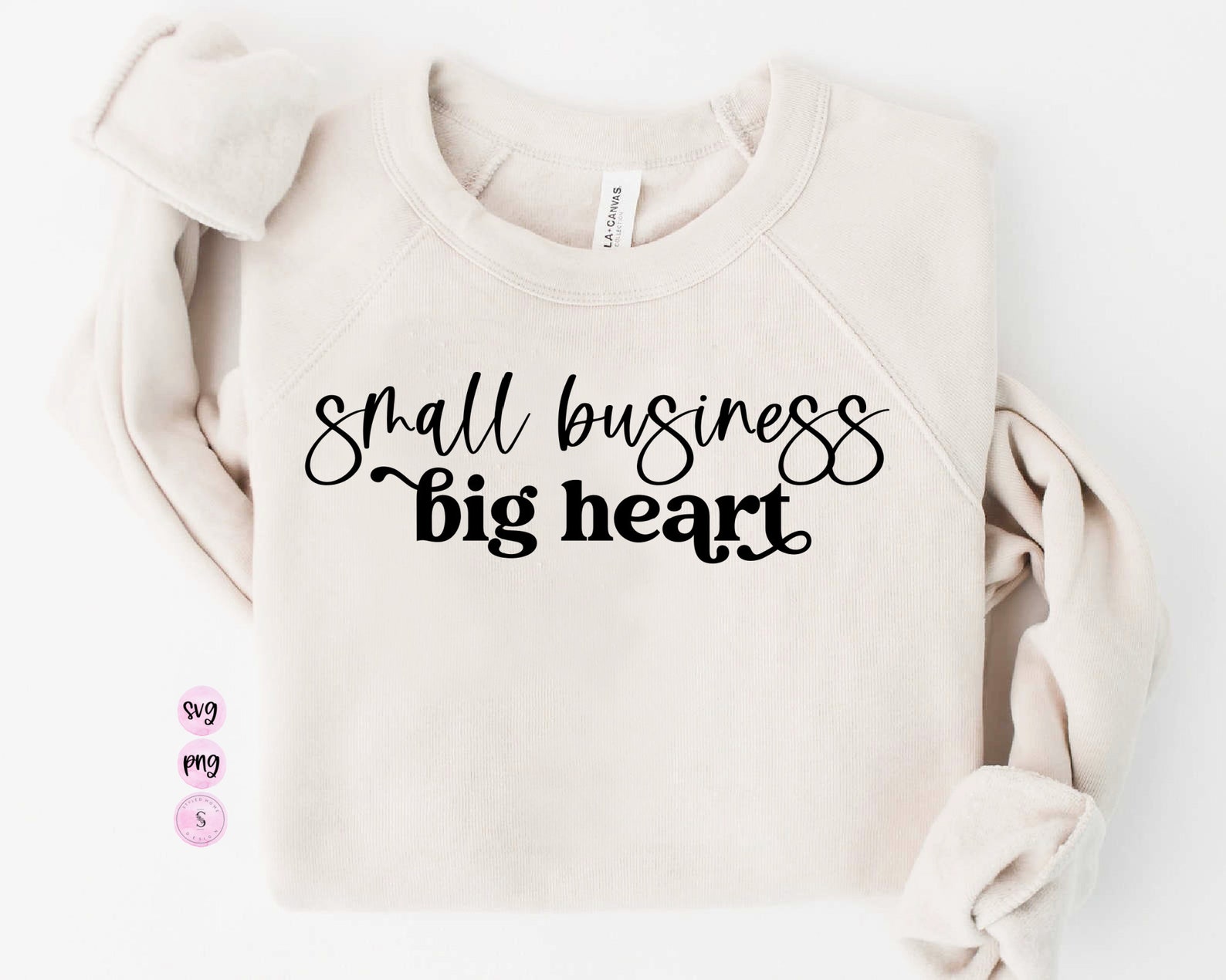 Small Business Big Heart SVG Minding My Own Small Business - Etsy