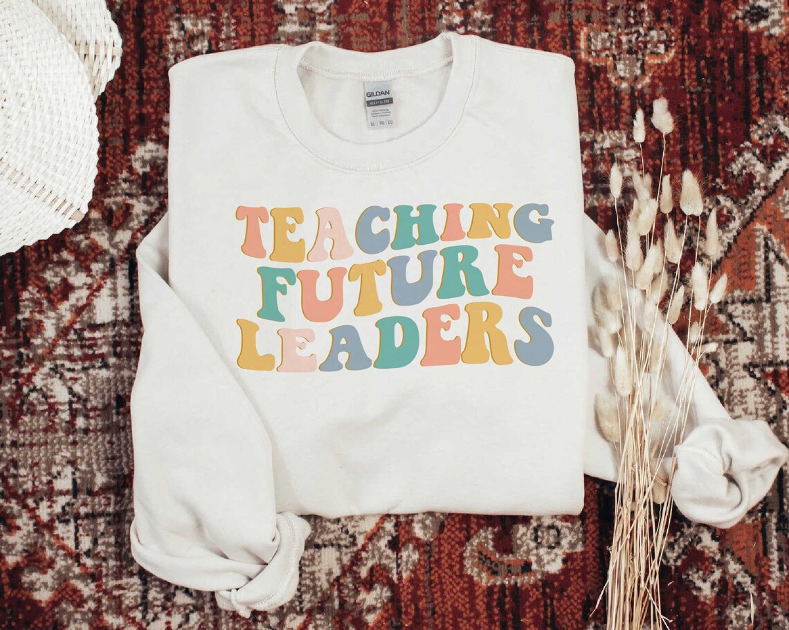 Teaching Future Leaders Png Teacher Shirt Back to School - Etsy