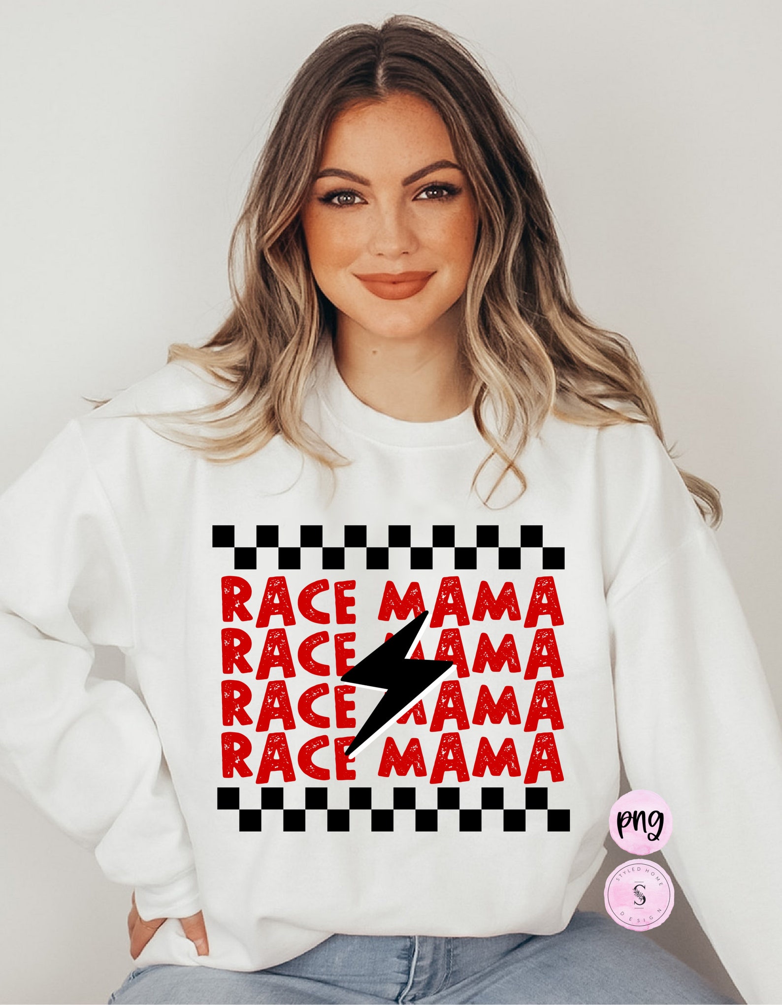 Race Mom PNG Race Mama Png Lightning Bolt Racing Checkered - Etsy