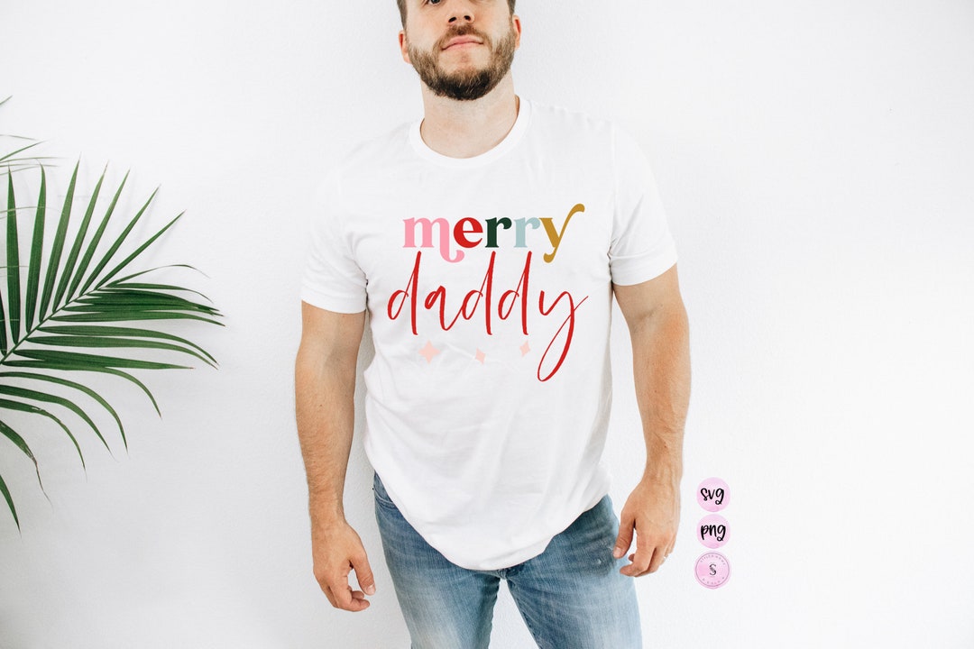 Merry Daddy SVG, Merry Mini Matching, Cookie Tester, Baking Spirits ...