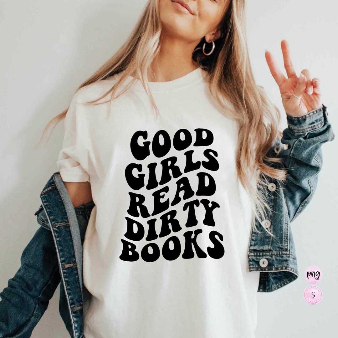 Good Girls Read Dirty Books Png, Book Lover Png, Motel Keychain Png ...