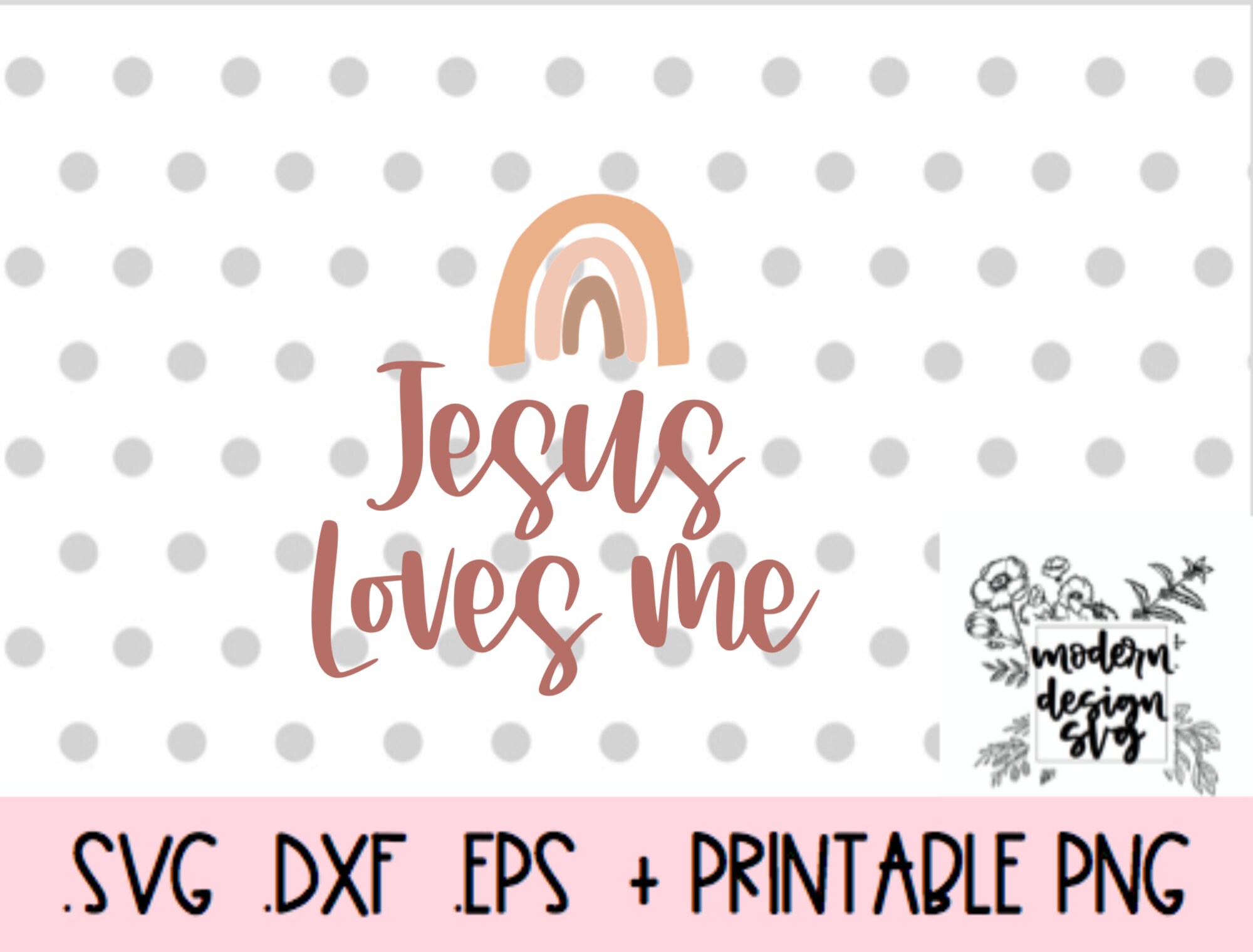 Jesus Loves Me You Are My Sunshine Nursery Print Boho Vintage | Etsy