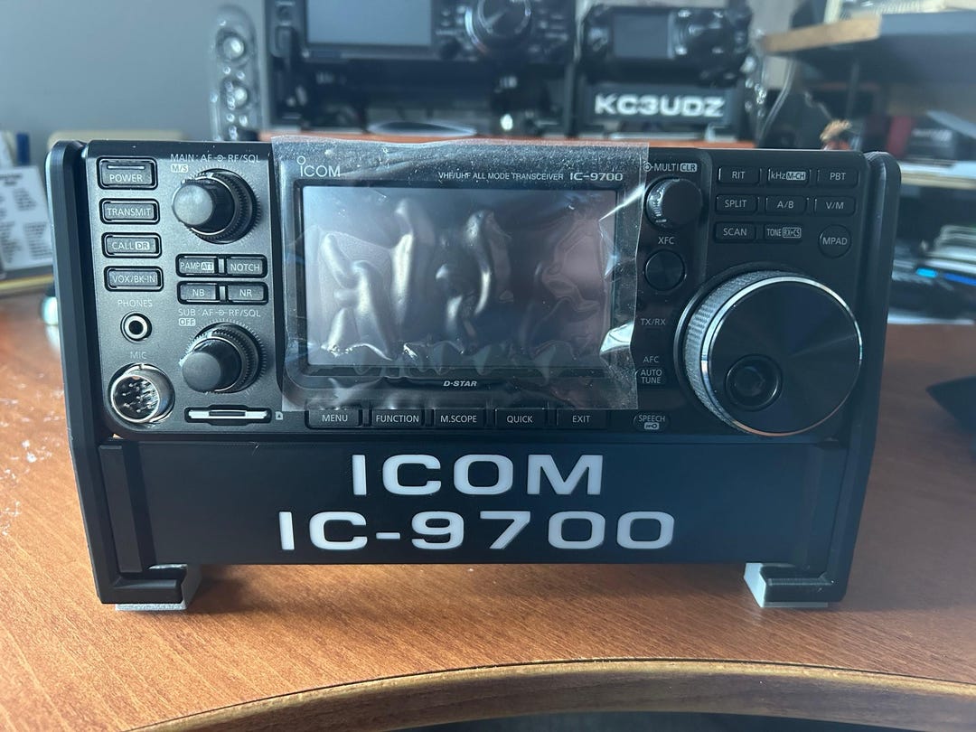 3D Printed Stand for ICOM IC-9700/7300 With Name Plate - Etsy