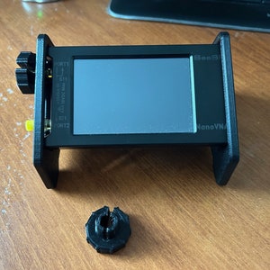 3D Printed Stand for Nanovna H4 W/ Small Tray & YOUR Call Sign - Etsy