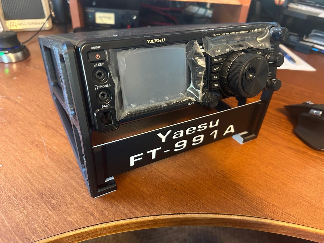 3D Printed Stand for Yaesu FT-991A W/ Name Plate - Etsy