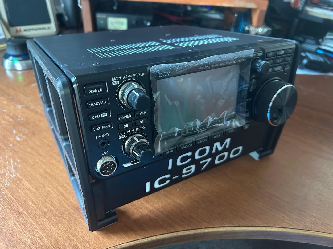 3D Printed Stand for ICOM IC-9700 W/ Name Plate - Etsy