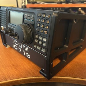 3D Printed Stand for ICOM IC-718 W/ Name Plate - Etsy
