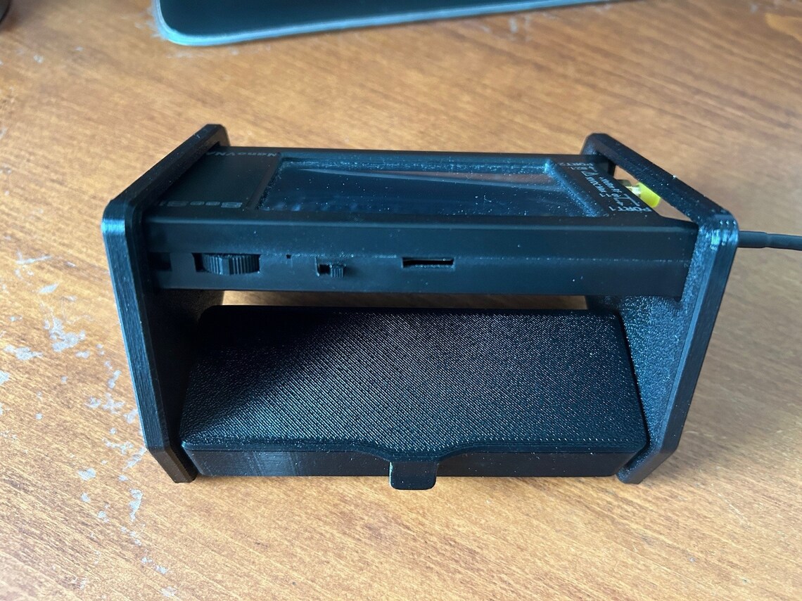 3D Printed Stand for Nanovna H4 W/ Small Tray & YOUR Call Sign - Etsy