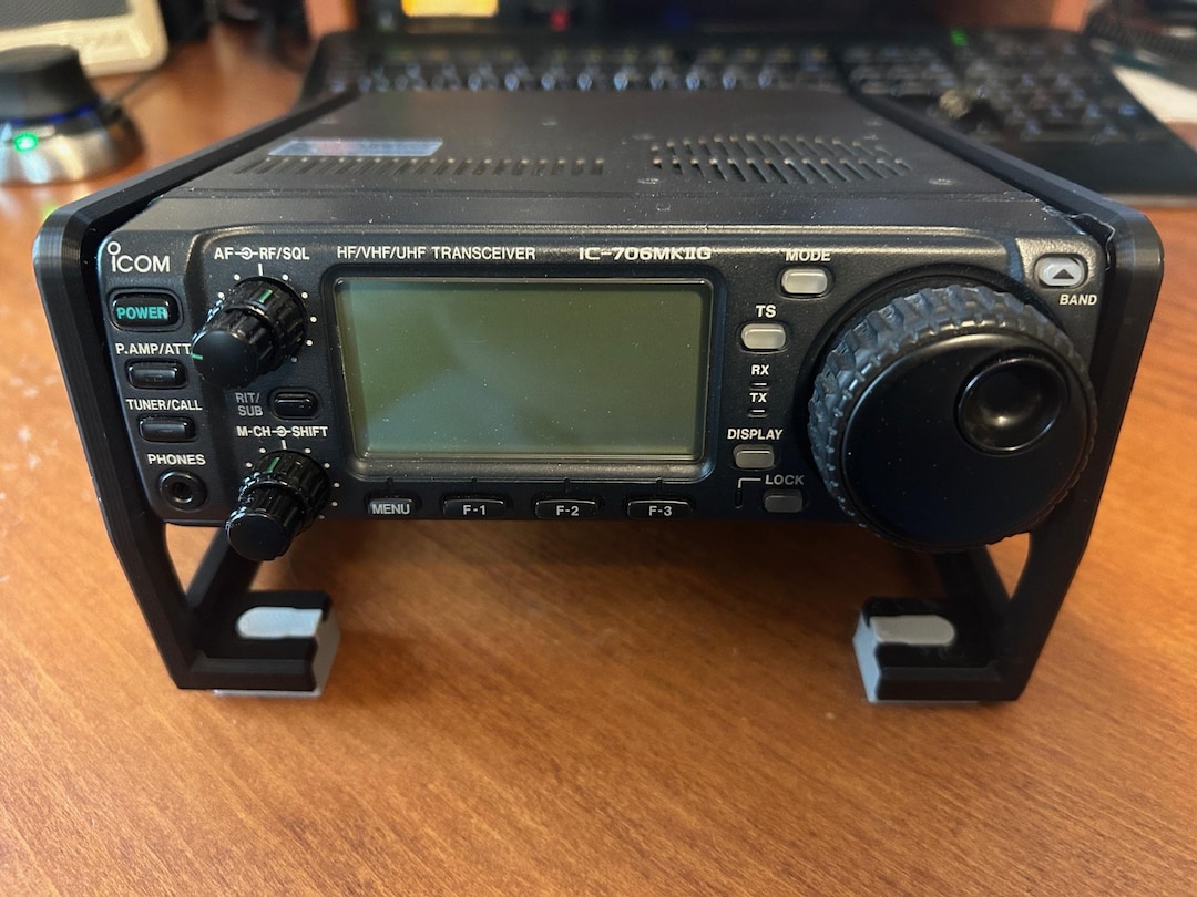 3D Printed Stand for ICOM IC-706MK2G W/ Name Plate - Etsy