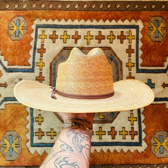 Double S Straw Western Cowboy Hat, Cowgirl Accessorie… - Gem