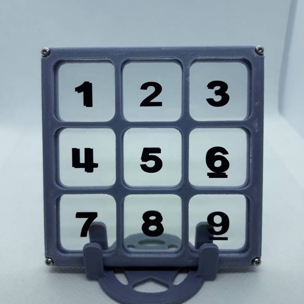 Number Slide Puzzle - Etsy