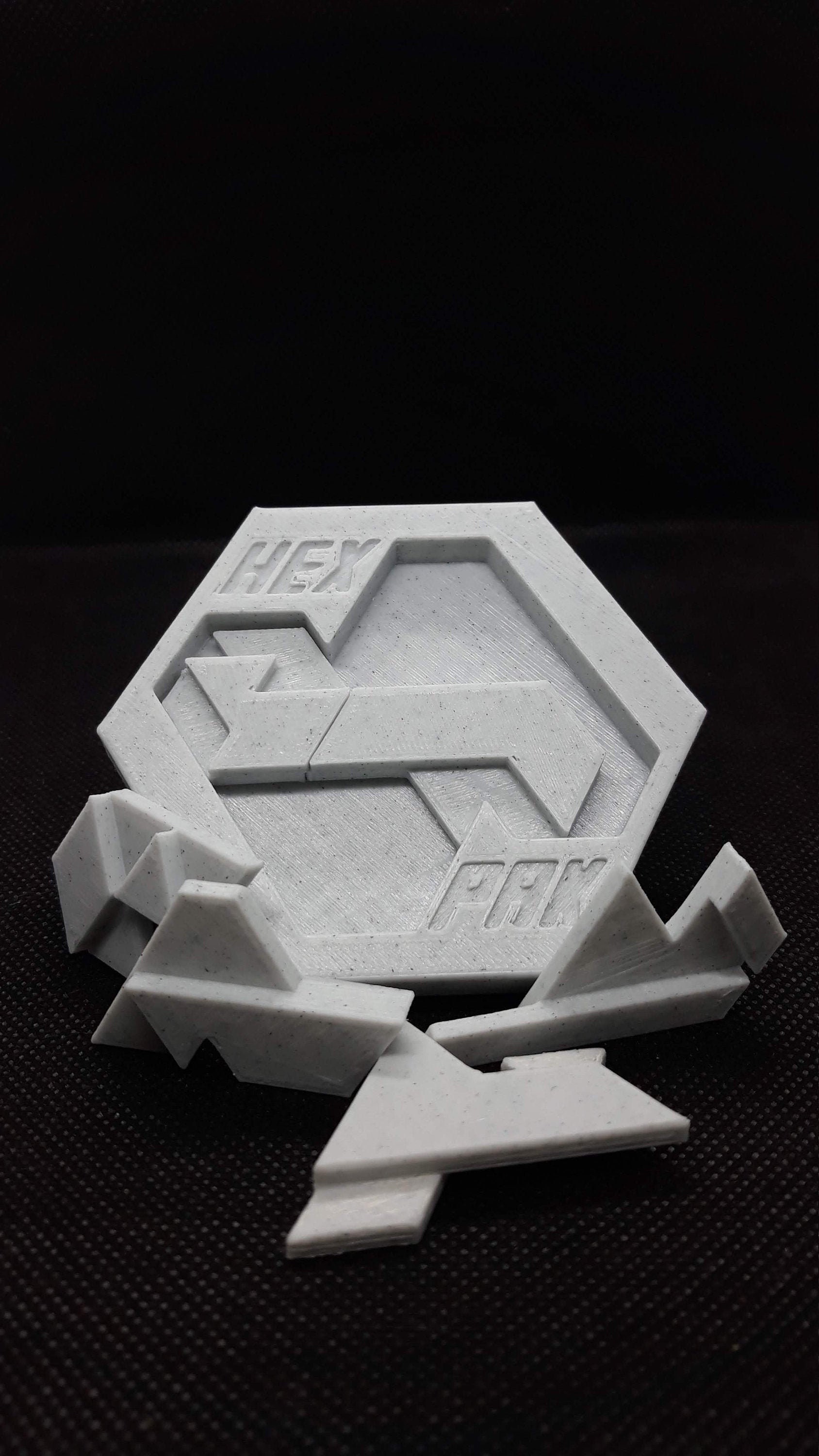 Hex Pak - Two Layer Packing Puzzle - Etsy