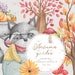 Cute Autumn Garden Clipart Set. Woodland Forest Animals. Fall Clipart ...