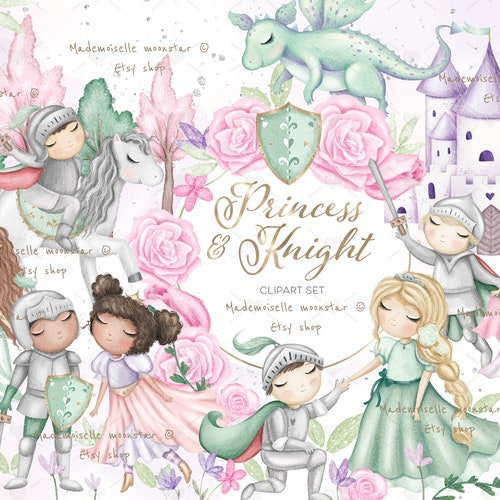 Princess Knight Clipart