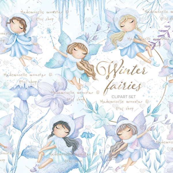 Winter Fairies - Etsy