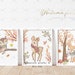 Autumn Forest Animals Clipart Set. Woodland Animals in Autumn Forest ...
