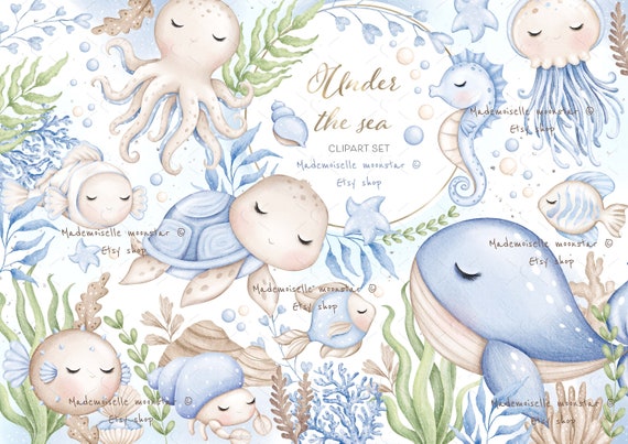 Name For Tiny Aquatic Animals Clipart