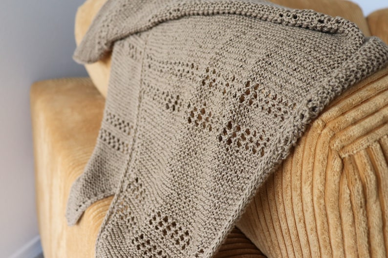 Fancy Fall Shawl Knit Pattern | Knit Shawl | Simple Garter Lace Shawl ...