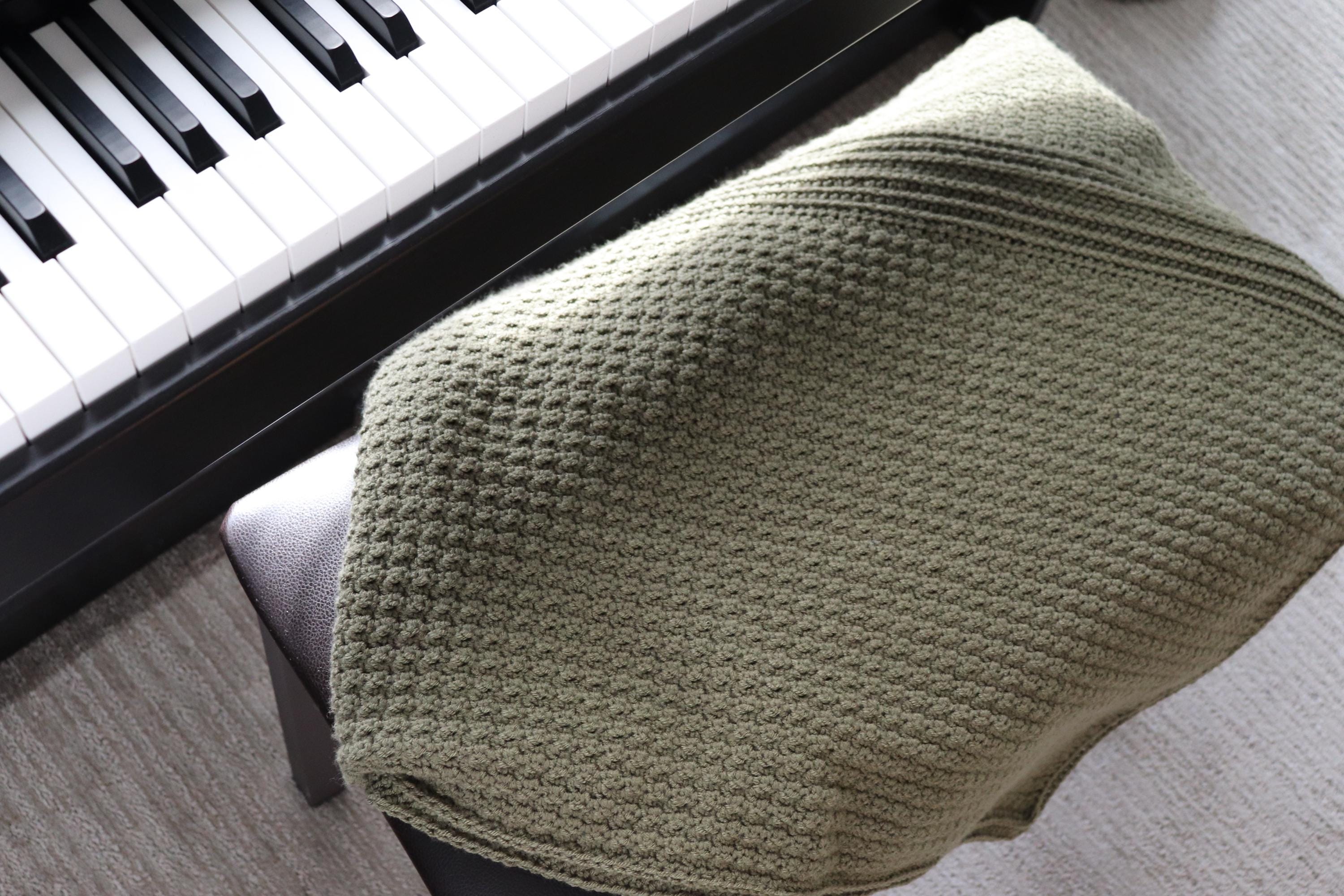 Crescendo Blanket | Crochet Pattern | Reversible Crochet Blanket ...