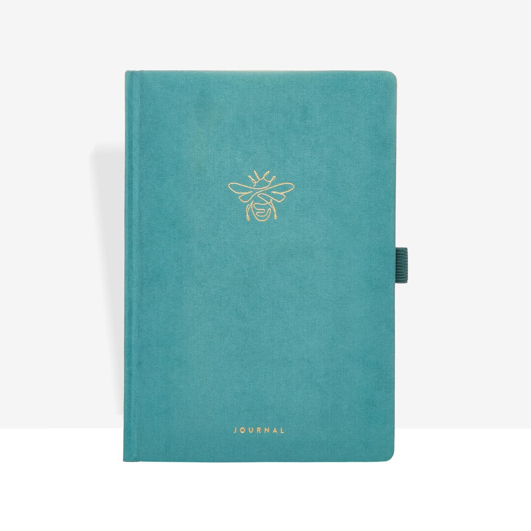 Dotted Journal - Teal Blue - Bullet Planner - Workout Journal - A5 ...