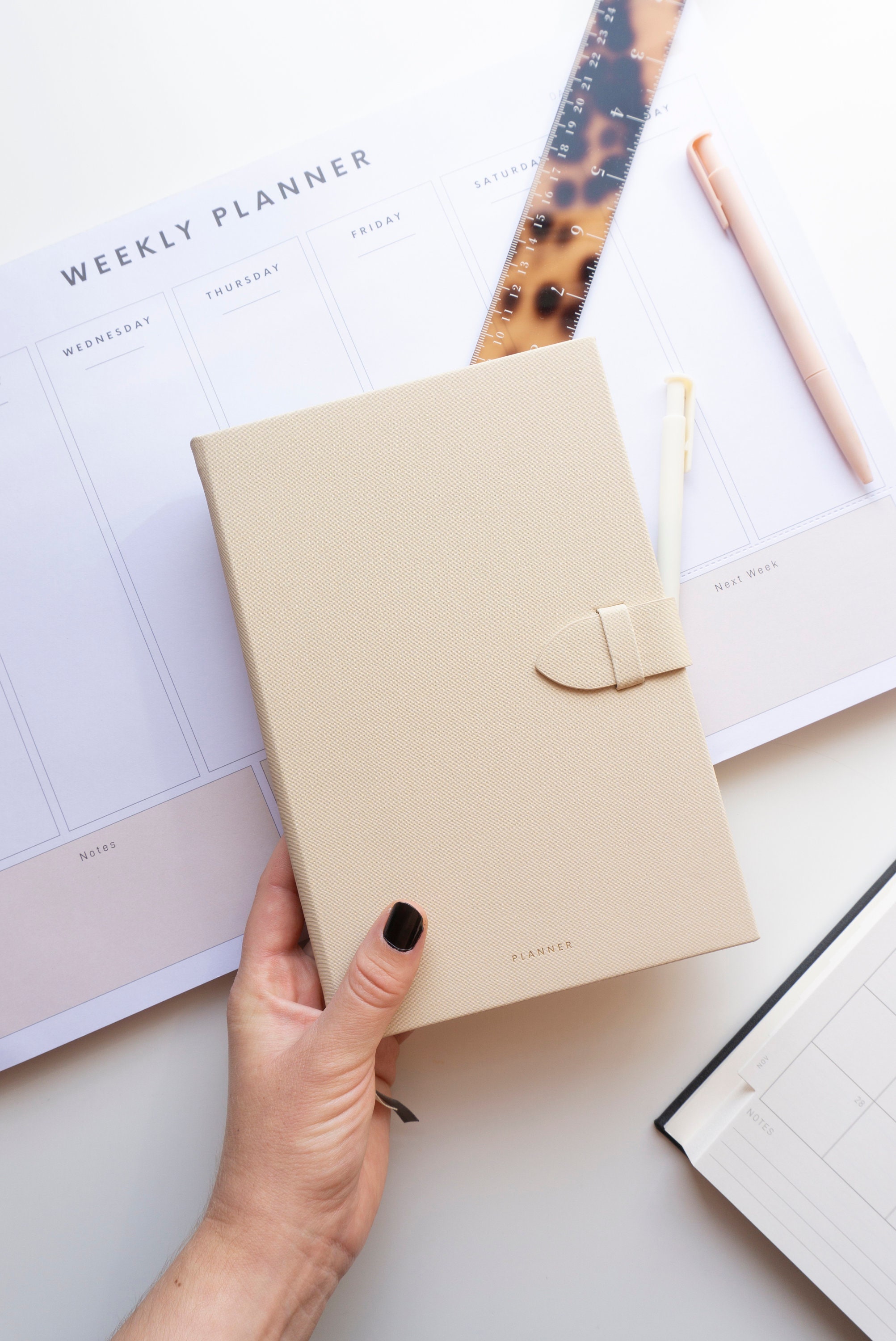 Planner Undated Planner A5 Thick 140gsm Paper NO Dates - Etsy UK