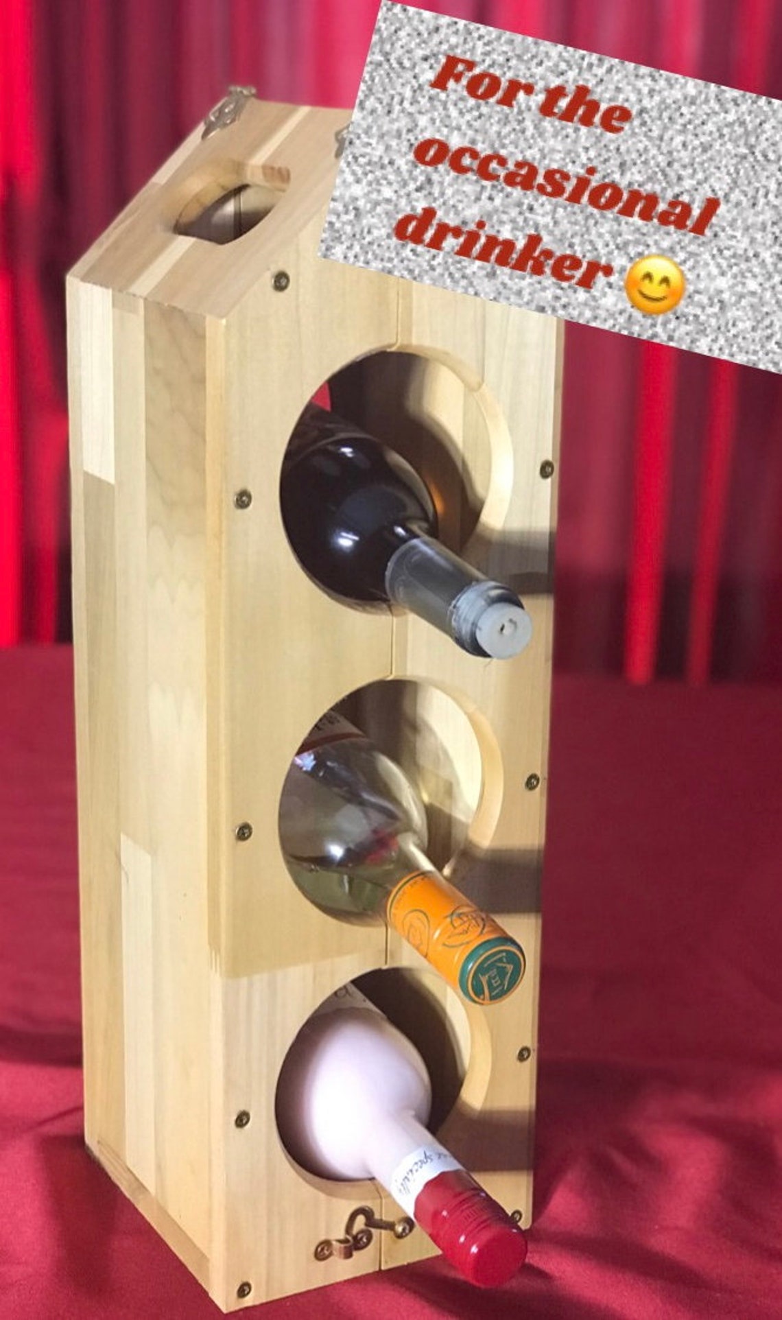 Tabletop Wine Rack | Versatile Wine Rack | Transforming Wine Rack ...